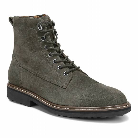 Vionic | Shoes | New Vionic Mens Livermore Ankle Boot In Dark Khaki ...